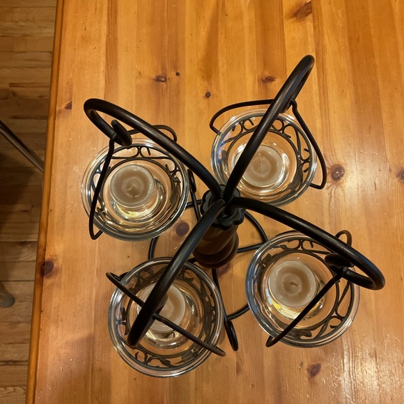 PartyLite | Accents | Partylite Global Fusion Tealight Tree Bronze ...